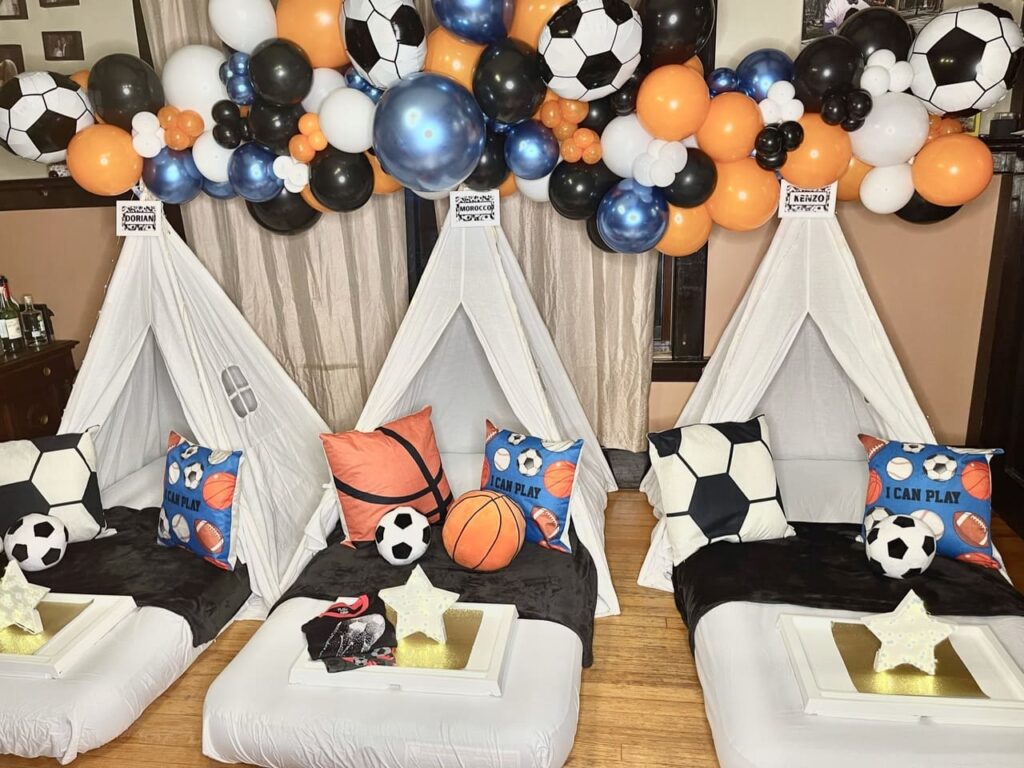 Sports Theme - Sleepover Party Shop